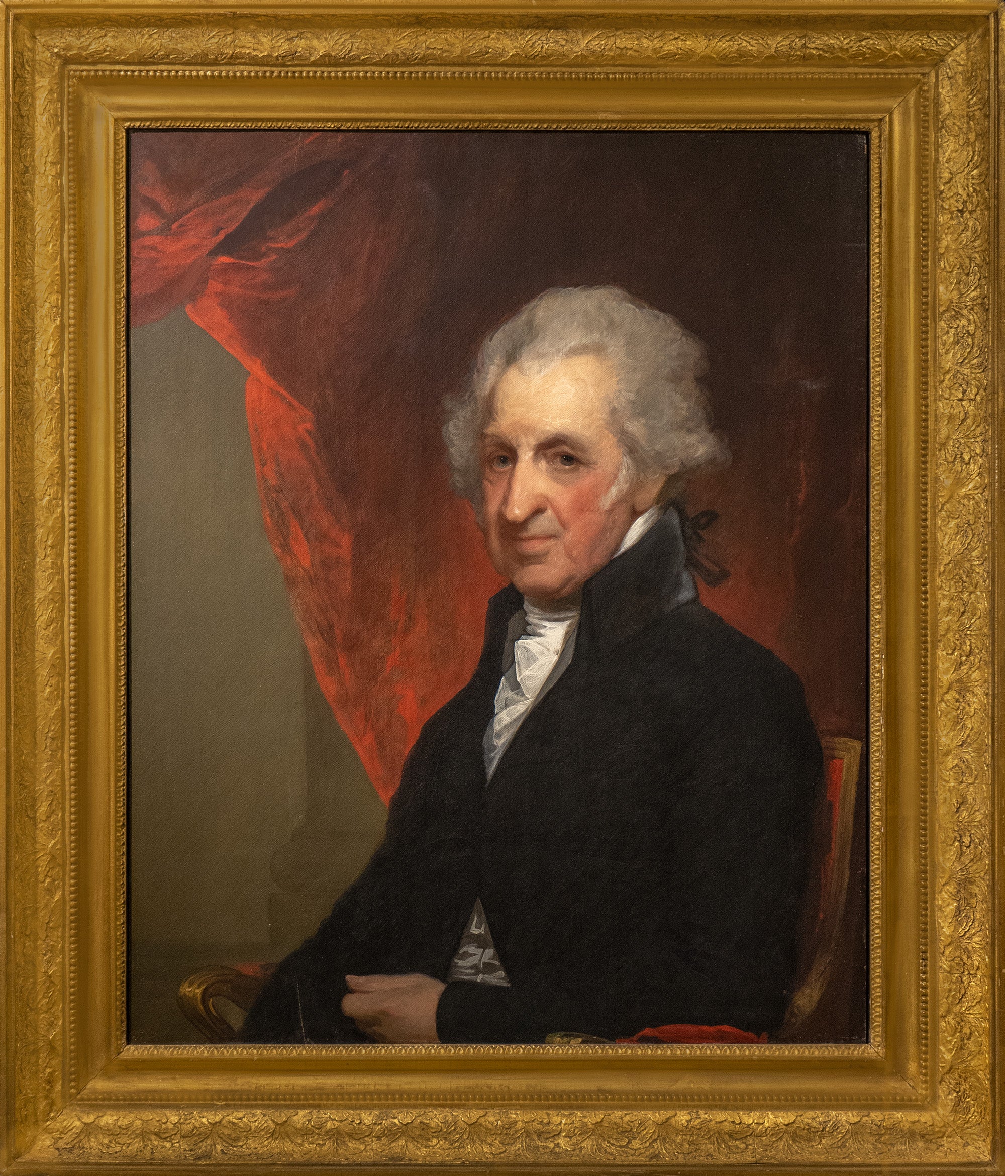 Portrait of Doctor James Lloyd by Gilbert Stuart – Anthonys Fine Art & Antiques