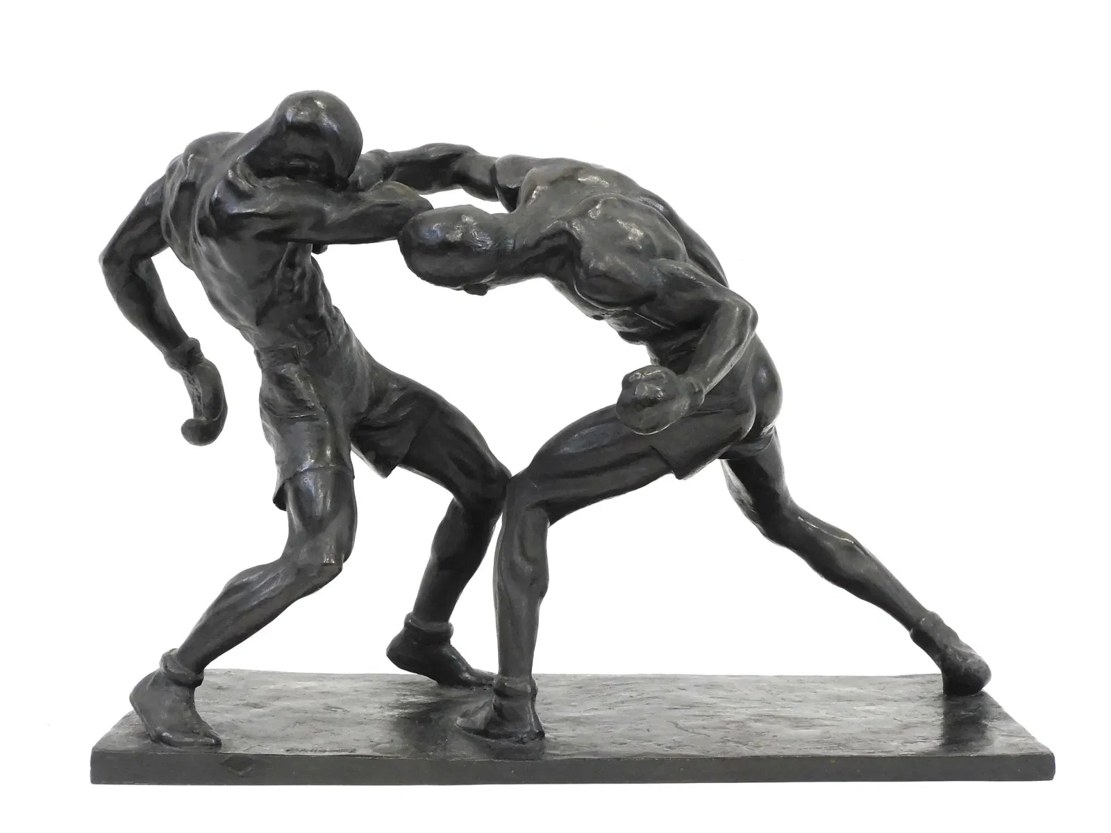 Right to the Jaw (1926) by Mahonri Young – Anthonys Fine Art & Antiques