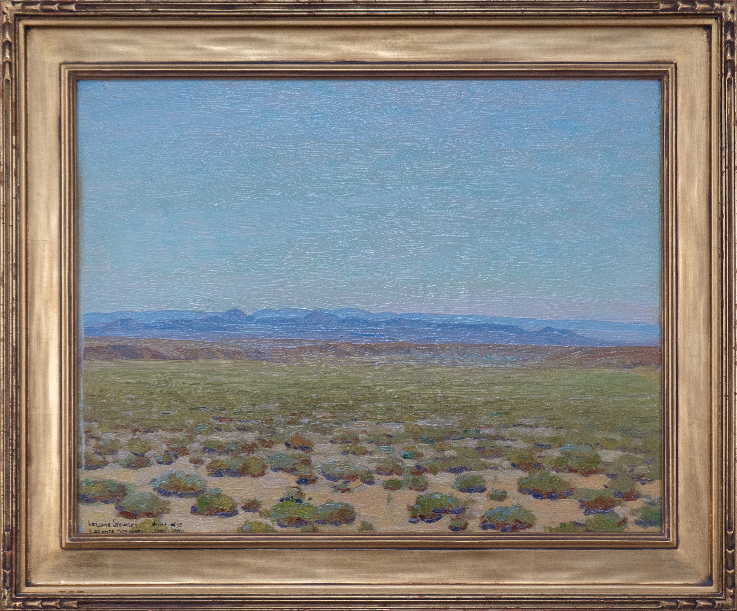 Green River Utah (June 1930) By Leconte Stewart – Anthonys Fine Art ...