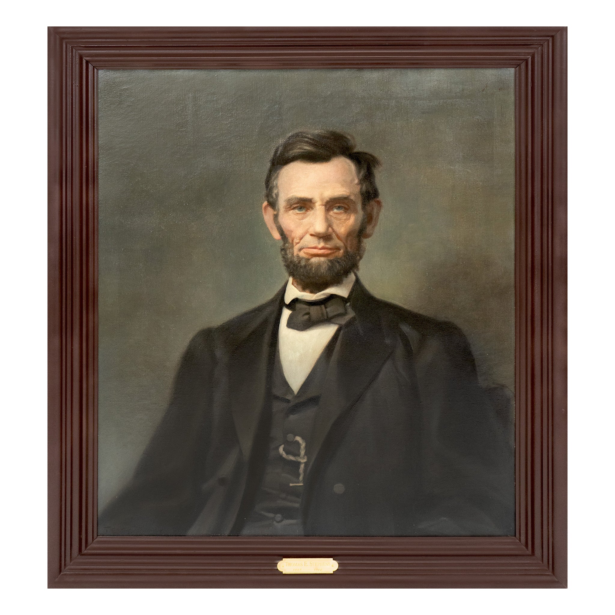 Portrait of Lincoln by Thomas Edgar Stephens – Anthonys Fine Art & Antiques