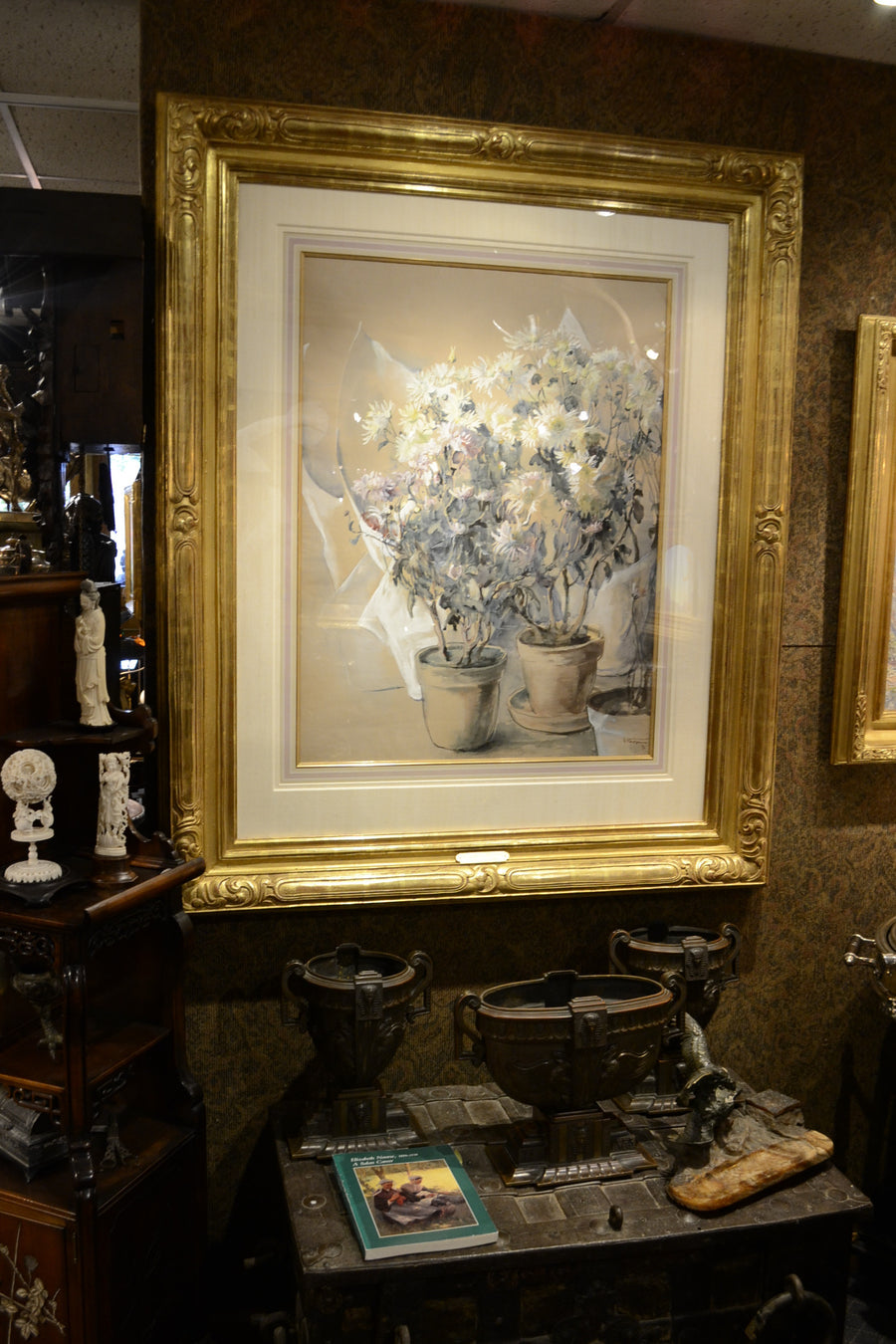 White and Pink Asters (1895) by Elizabeth Nourse – Anthonys Fine Art ...